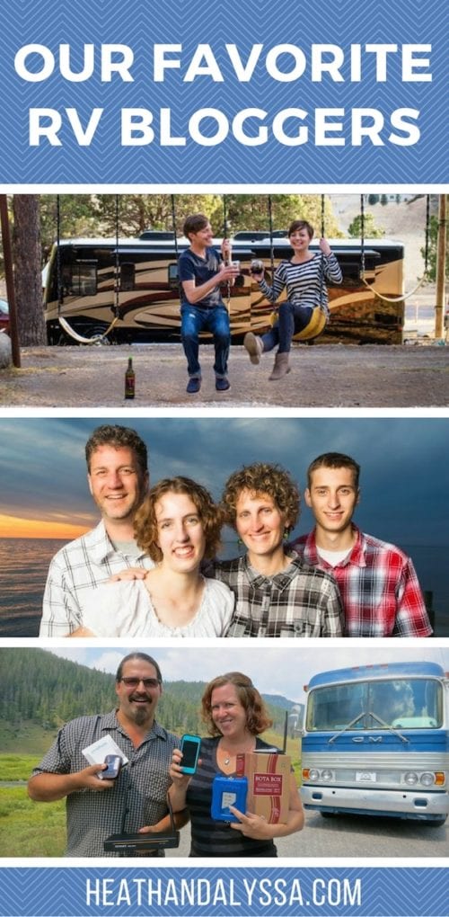 My 3 Favorite RV blogs – Heath & Alyssa