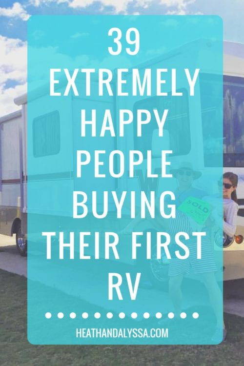39 Pictures of Extremely Happy People Buying Their First RV – Heath ...