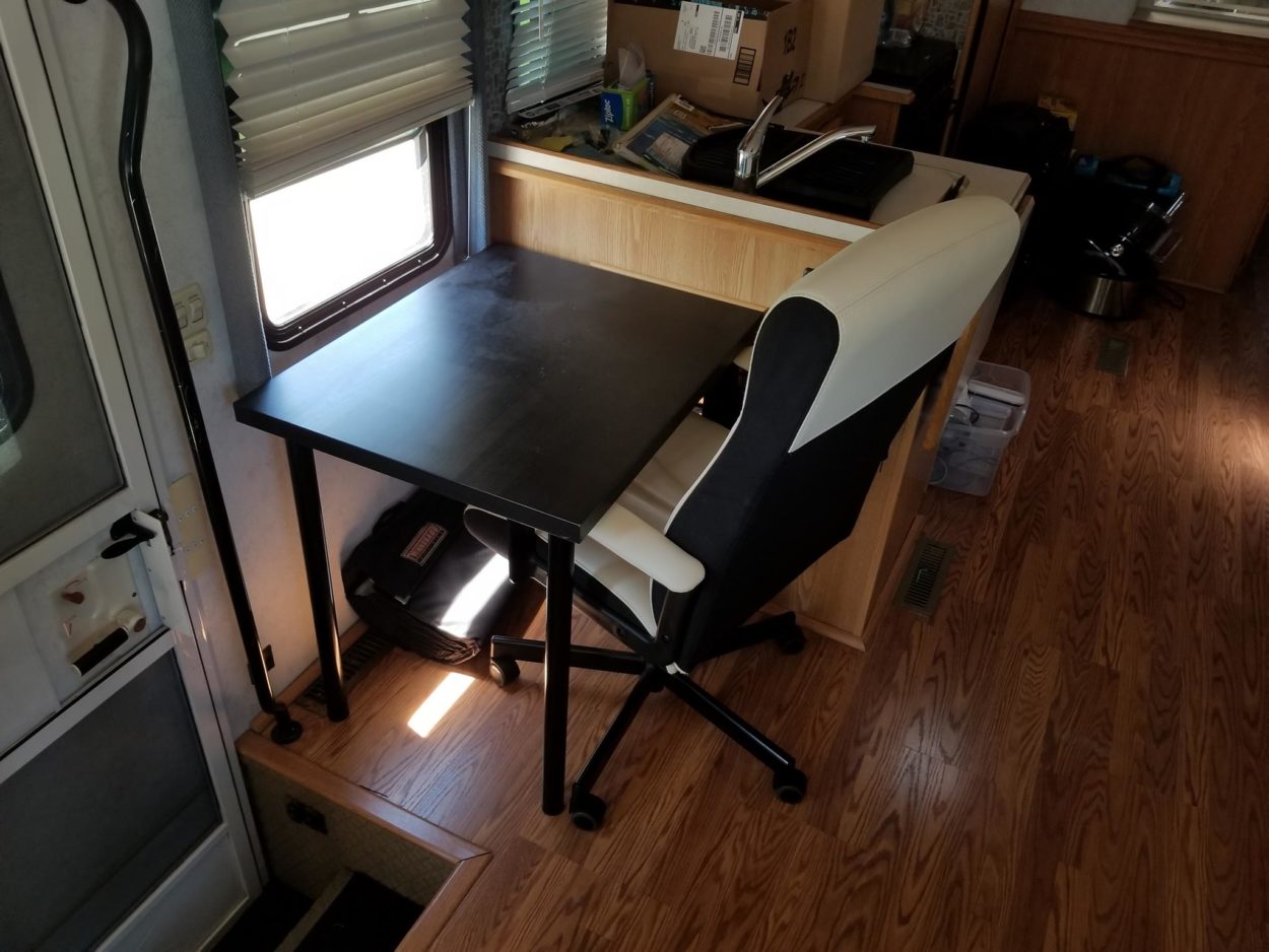 25 Mobile Office Set-Ups to Inspire You to RV Full-Time – Heath & Alyssa