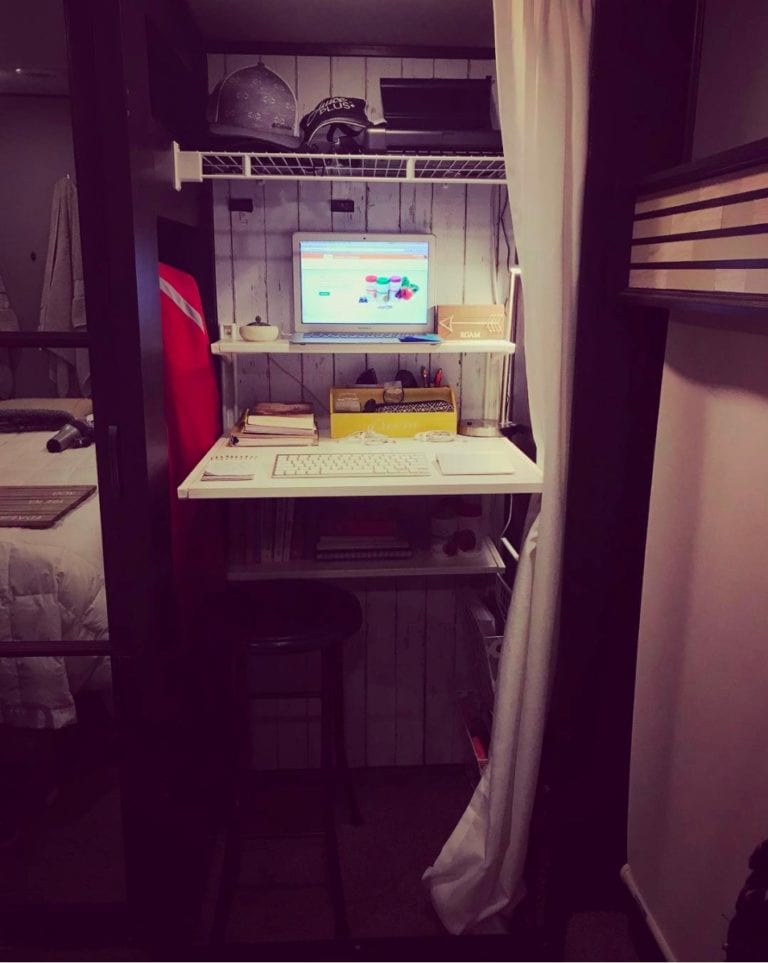 25 Mobile Office Set-Ups to Inspire You to RV Full-Time – Heath & Alyssa