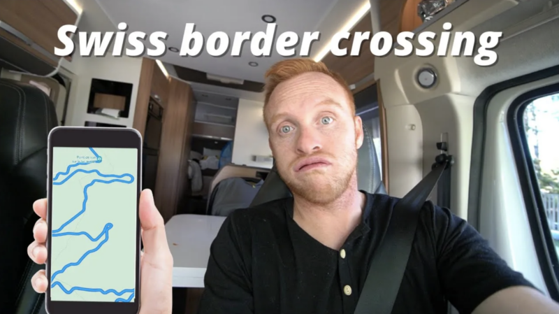Crossing the France-Switzerland Border In Your RV - Heath & Alyssa